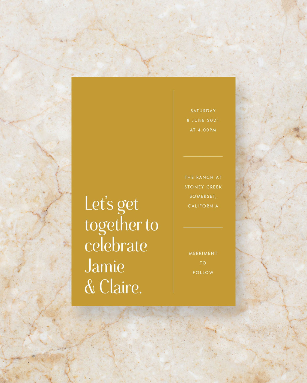 Invitation Card – State Of Reverie