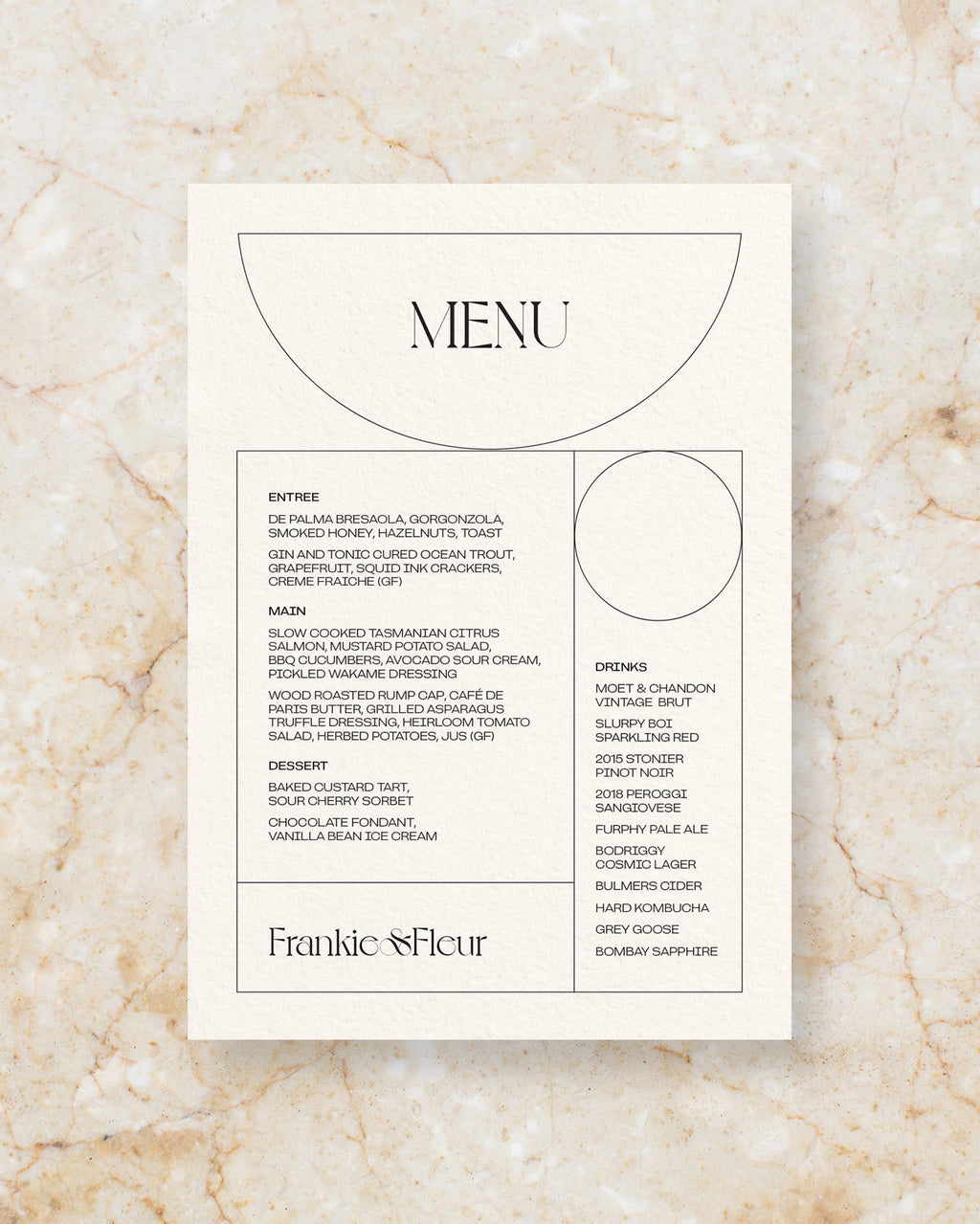 Menu – State Of Reverie